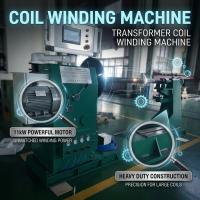 China PLC Controlled Transformer Core Winding Machine Copper Aluminum Wire Coil Winder for sale