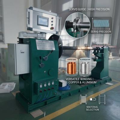 China Precision Traversing Transformer Core Winding Machine Copper Wire Winder for sale