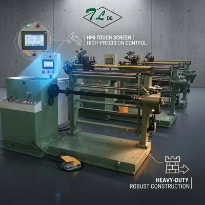China Automatic Transformer Core Winding Machine Copper Aluminum Wire Coil Winder for sale