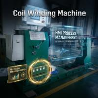 China Flat Round Wire Transformer Core Winding Machine Copper Aluminum Winder for sale