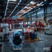 China Automatic Transformer Corrugated Fin Folding Machine Oil Tank Fin Forming Line for sale