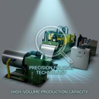 China H Type Transformer Corrugated Fin Folding Machine Oil Tank Fin Press Line for sale