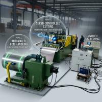China Transformer Corrugated Fin Folding Machine Servo Cutting Oil Tank Fin Former for sale