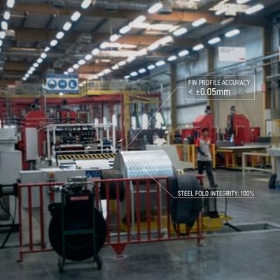 China Custom OEM Transformer Corrugated Fin Folding Machine Oil Tank Fin Former for sale