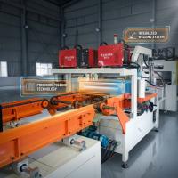 China Custom OEM Transformer Corrugated Fin Folding Machine Oil Tank Fin Former for sale