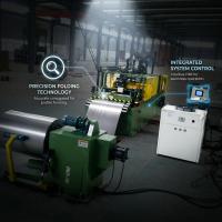 China Transformer Radiator Corrugated Fin Folding Machine Aluminum Fin Forming Press for sale