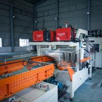 China Transformer Oil Tank Corrugated Fin Folding Machine 1300mm Strip Fin Former for sale