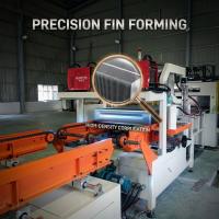 China Transformer Radiator Corrugated Fin Folding Machine Aluminum Fin Forming Press for sale