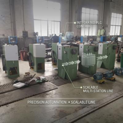 China PLC Transformer Oil Tank Welding Machine Automatic Seam Welding Production Line for sale
