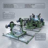 China Transformer Corrugated Oil Tank Welding Machine Fin Edge Seam Welding Line for sale