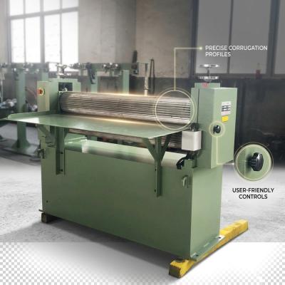 China Transformer Insulation Paper Board Corrugating Machine 1000mm Working Width for sale