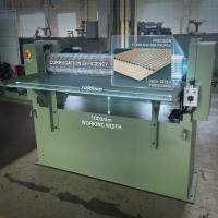 China Transformer Insulation Paper Board Corrugating Machine 1000mm Working Width for sale