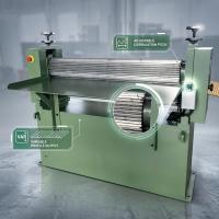 China Transformer Insulation Paper Board Corrugating Machine Adjustable Corrugation Pitch for sale