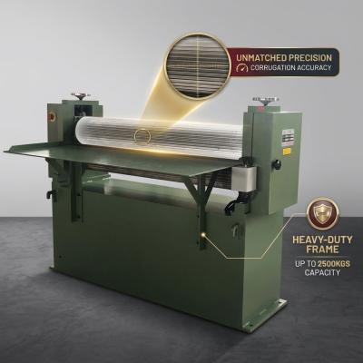 China Transformer Insulation Paper Board Corrugating Machine 800-2500kgs Capacity for sale
