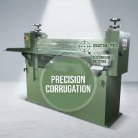 China Transformer Insulation Paper Board Corrugating Machine Adjustable Corrugation Pitch for sale