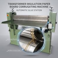 China Transformer Insulation Paper Board Corrugating Machine Automatic Glue Station for sale
