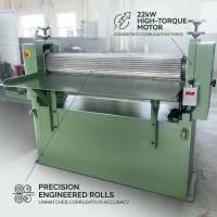 China Transformer Insulation Paper Board Corrugating Machine 22kW Motor Power Press for sale