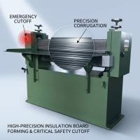 China Safety Transformer Insulation Paper Board Corrugating Machine Emergency Cutoff for sale