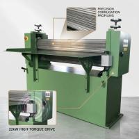China Transformer Insulation Paper Board Corrugating Machine 22kW Motor Power Press for sale