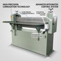 China Transformer Insulation Paper Board Corrugating Machine Flying Cutter System for sale