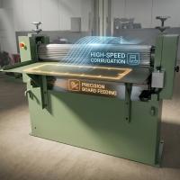 China High Speed Transformer Insulation Paper Board Corrugating Machine Corrugator for sale