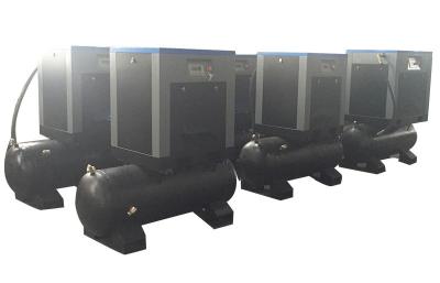 China 7.5kw Compact 3 in 1 Combined Rotary Screw Air Compressor With Air Dryer for sale