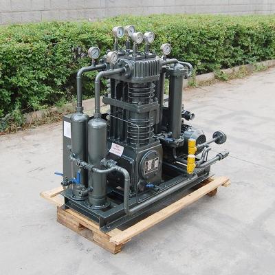 China Oil Free Oxygen Compressor Oxygen Booster O2 Compressor 0.27m3/min @ 40bar for sale