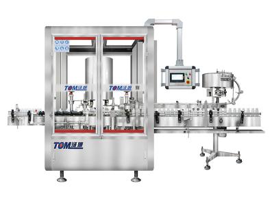 China Stainless Steel Automatic Capping Machine Rotary PLC Controlled For Bottle for sale