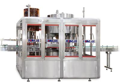 China Rotary filling capping monoblock for 1-5L lubricant, lub oil for sale