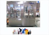 China Small Capacity Piston Monoblock Filler Capper Machine 100ml-1L 1200BPH for sale