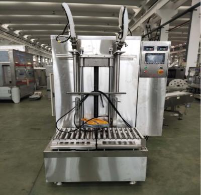 China Two Head Semi Auto Weighing Filling Machine 5-30KG for sale