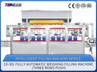 China Automatic 5-30KG Pesticide Filling Line Chemical Liquid Drum Filling Machine for sale