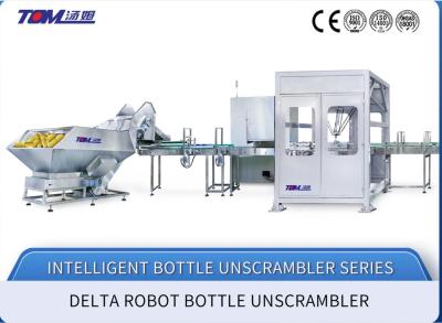 China Spider Hand Bottle Sorting Machine For Irregular Bottle With High Speed for sale