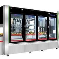 China Round / Square Bottle Pesticide Filling Equipment Online And Offline Support for sale