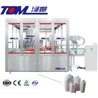 China Versatile 50ml To 100ml Rotary Pesticide Filling Machine for sale