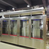 China Coating Solvent Filling Line Fully Automatical Control With Capping and Labeling Machine for sale