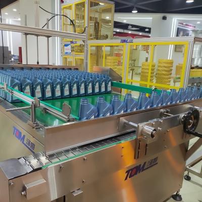 China 1-5L Filling Line Fully Automatical Control With Capping and Case packer for sale
