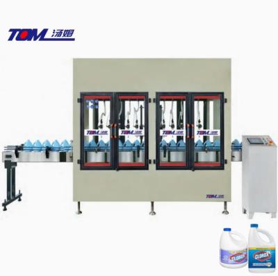 China Versatile Non-Metal Toilet Cleaner Filling Machine for 500ml-3000ml for sale