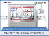 China Precision Digital Automatic Perfume Bottle Filling Labeling Capping Sealing Machine for Chemical Mechanical System Online for sale