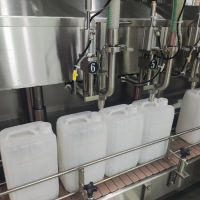 China Factory Made1-5L Detergent Liquid Filling Machine With Capping and Lableling Integrated for sale