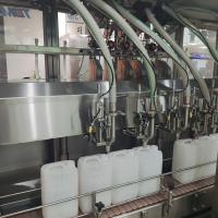 China Hot Sale 1-5L Detergent Liquid Filling Machine With Capping and Lableling Integrated for sale