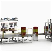 China 200L Fully Automatic Customized Intelligent Liquid Packing and Filling Line for Pesticide Barrels for sale