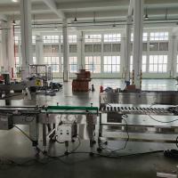China Factory Made EC SC WP Fully Automatic Pesticide Packaging Line For AgrI-chemical Bottle 1L-5L for sale