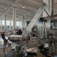 China Factory Made EC SC WP Fully Automatic Pesticide Packaging Line For AgrI-chemical Bottle 1L-5L for sale