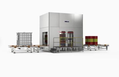 China Smart IBC Bucket Filling Line for Efficient Liquid Packaging for sale