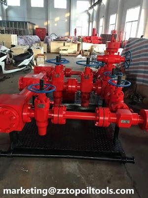 China Oil Gas Drilling Wellhead Choke Kill Manifold High Pressure for sale