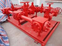 China Oil Wellhead Manifold / High Pressure Hydraulic Manifold 3 1/8