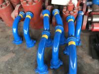China API 6A Wellhead Fittings High Pressure Flanged And Union Elbow 2