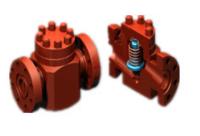 China High Pressure Wellhead Valves / Swing Type Check Valve U Temperature Class for sale