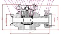 China Blue High Pressure Wellhead Valves For Oil Well Cementing Operation for sale